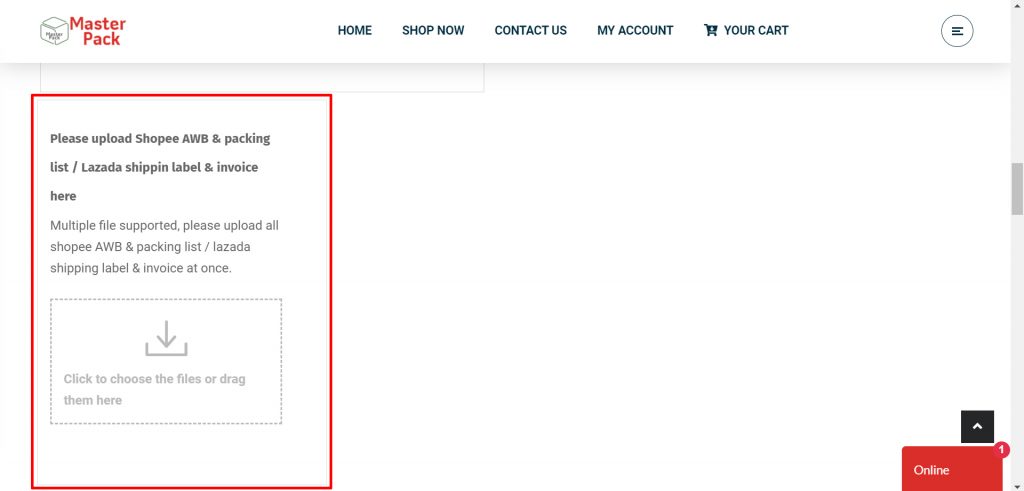 How to order with Shopee AWB – MasterPack Hub